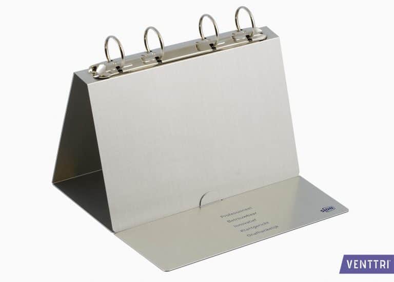 Aluminium table flip chart - Venttri