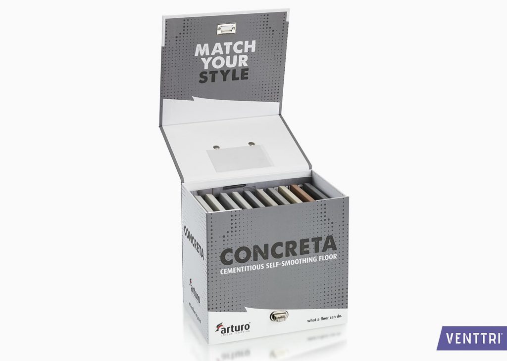 Case with cement samples - Venttri