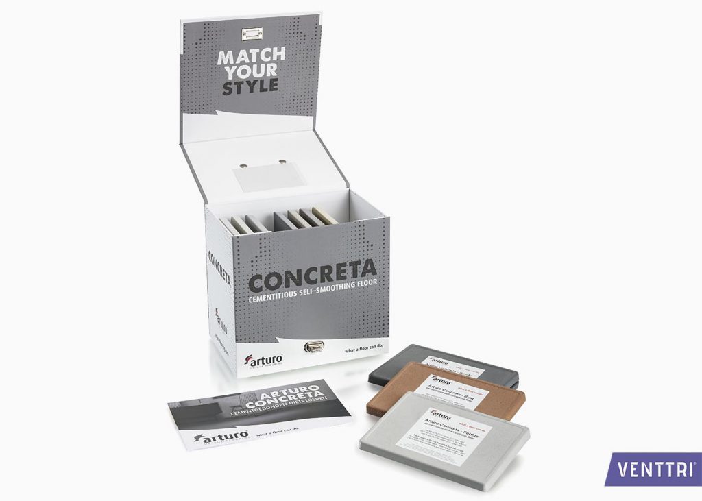 Case with cement samples - Venttri