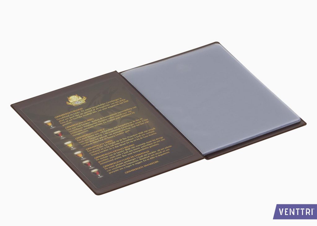 PVC menu - Venttri