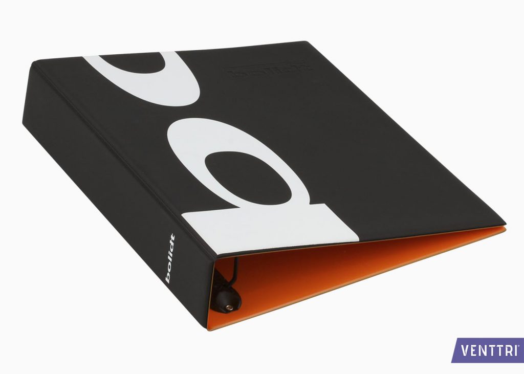 Pvc binder with print - Venttri