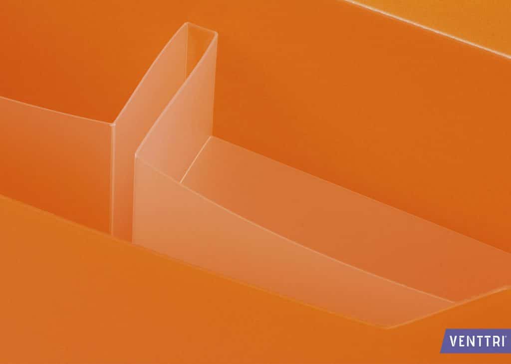 Plastic pp punched promotion case - Venttri