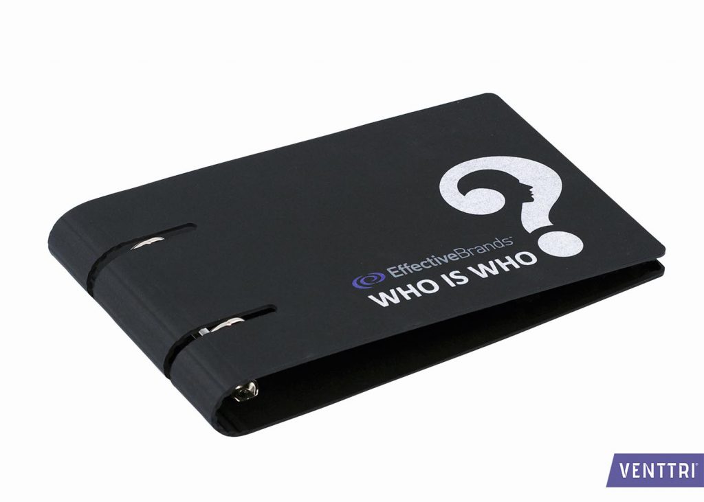 A5 binder in grey board - Venttri