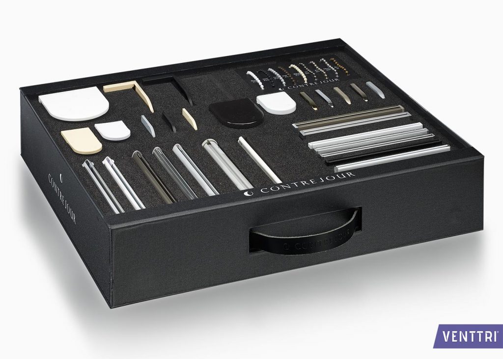 Large presentation box with lid - Venttri