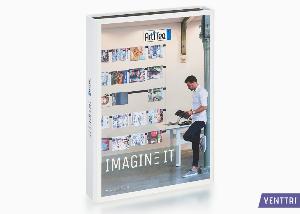 Sample box with foam interior - Venttri