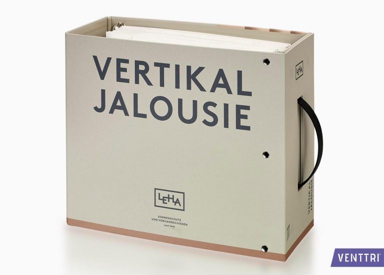 2 presentation folders for fabric samples for blinds and curtains - Venttri